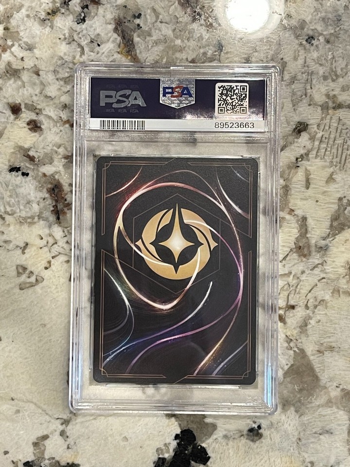 Lorcana First Chapter Flynn Rider #74 Charming Rogue COLD FOIL PSA 10 ...