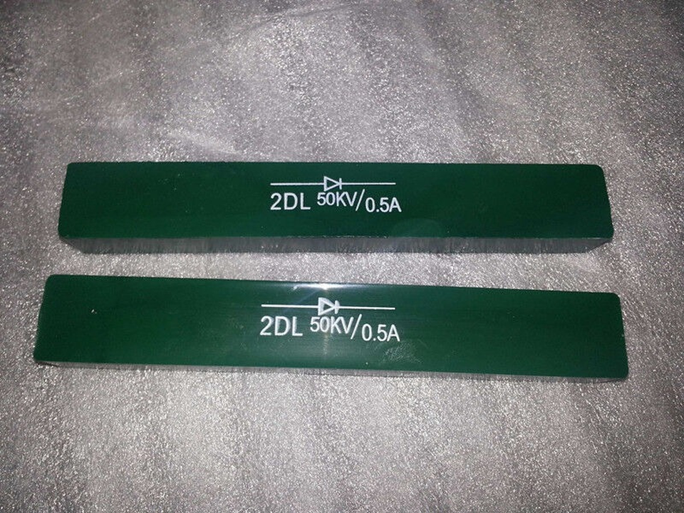 1pc 2DL 50KV/0.5A High Frequency High Voltage Silicon Reactor High ...