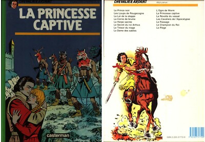 BD : CHEVALIER ARDENT : ‘’La princesse captive’’, par François ...