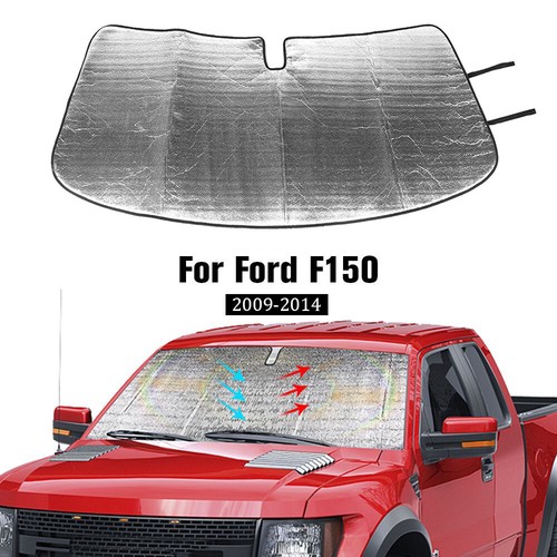 Car Front Window Sun Shade Foldable Sun Visor for Ford F150 2009-2014 A ...