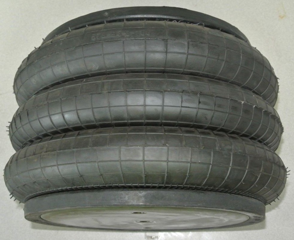 ENIDINE YI-3B12-308 TRIPLE CONVOLUTE BELLOWS AIR SPRING 18" MAX 2900lbs ...
