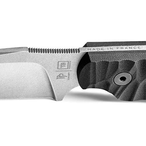 TB Outdoor 11060015 Commandeur 4.5" ALENOX Blade Sculpted Handle Fixed ...