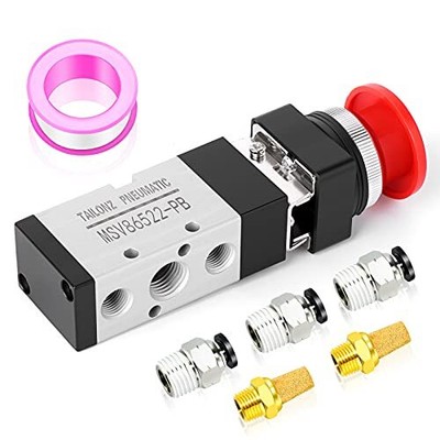 Pneumatic Valves - Push Button Valve