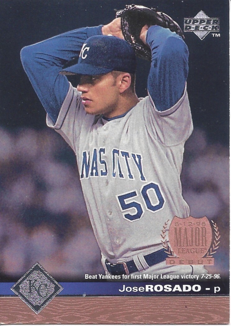 1997 Upper Deck Jose Rosado 388 Royals | eBay