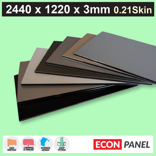 3mm Aluminum Composite Panel For Trailers and Cladding | ACM Sheet ...