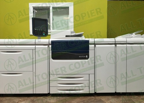 Xerox Color J75 Production Printer Finisher Bustled Fiery 75 PPM C75 ...