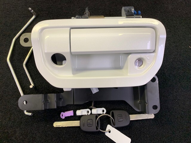 GENUINE HONDA 2019 RIDGELINE TAILGATE LOCK KIT NH883P PLATINUM WHITE ...