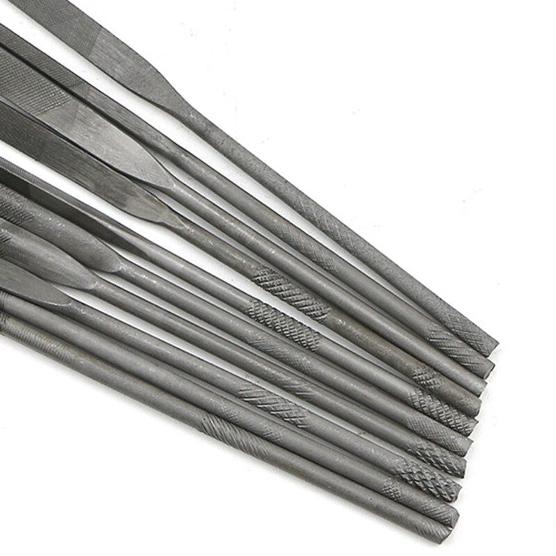 4X(10Pcs Small Needle Files Set 140mm Jewelry Tools Beading Hobby ...