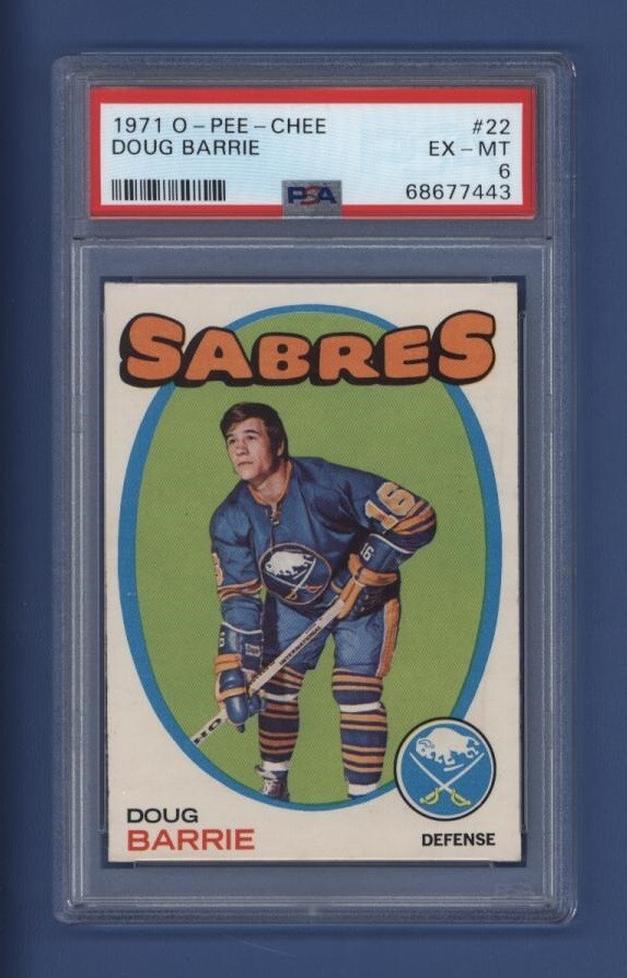 1971-72 O-Pee-Chee - #22 Doug Barrie (RC) for sale online | eBay