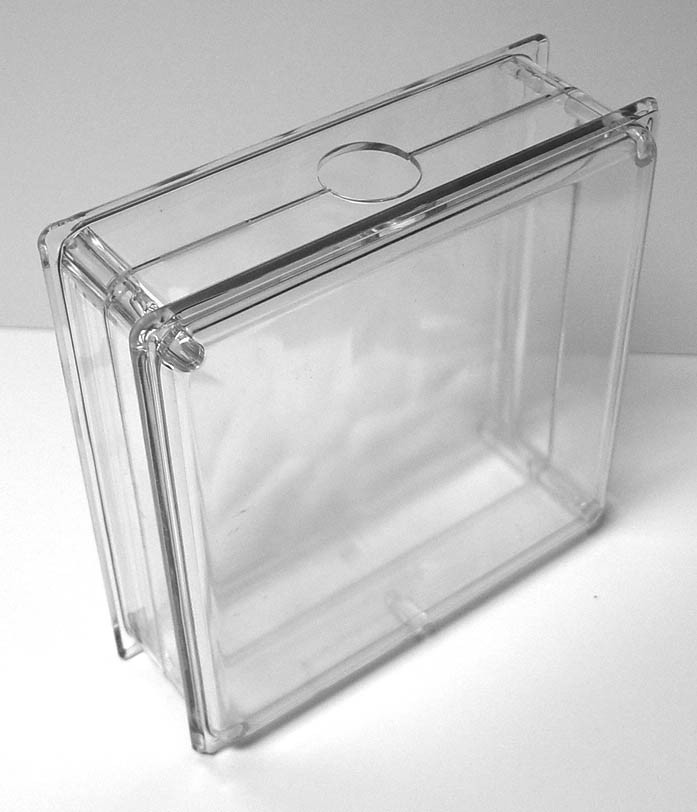 Acrylic Craft Block w/Pre Drilled Hole w/Slight Imperfections 8 per ...