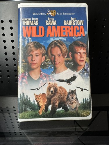 Wild America VHS 1997 Warner Brothers Clamshell Edition | eBay