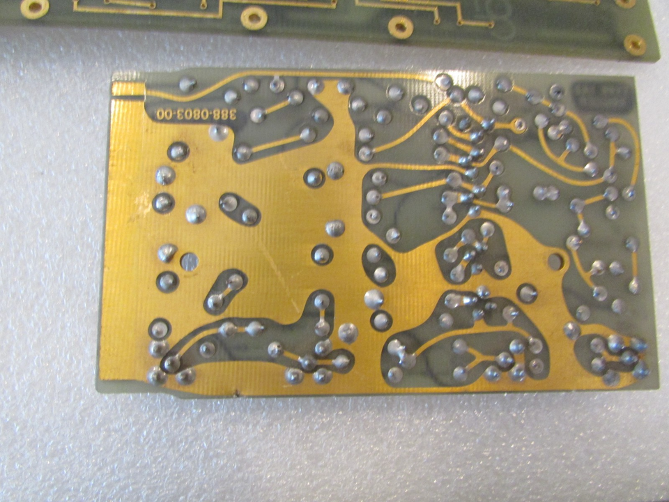 Lot of (3) 1960's High Grade, Heavy Gold Circuit Boards For Scrap Gold ...