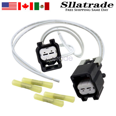 2X Engine Cooling Fan Motor Connector For Equinox Buick Pontiac Suzuki ...