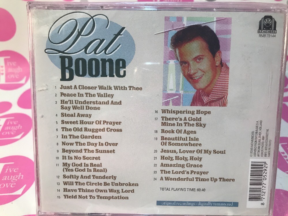 Pat Boone Sweet Hour Prayer 2006 UK IMPORT 24 Songs CD Fast Ship for ...