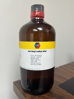 tert-Butyl methyl ether (ACS) - 1000 ML | eBay