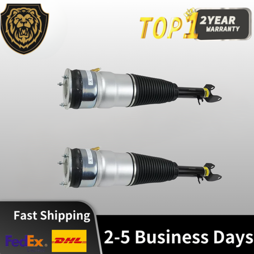 Pair Front Air Suspension Strut Fit 2011-2015 Tesla Model S Base ...