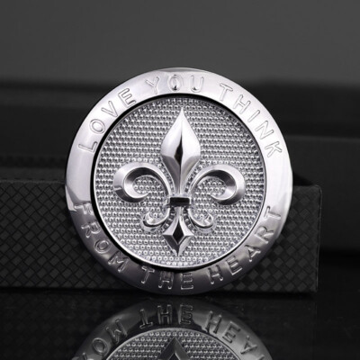 Königlich Iris Blume Auto Emblem 3D Metall Car Motorrad Karosserie ...