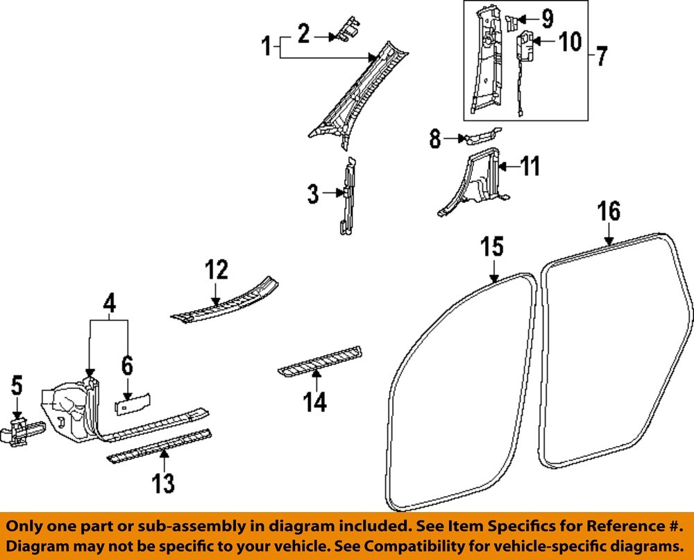 MERCEDES OEM 20-23 GLE350 Interior Trim-Surround W'strip 1676971800 | eBay