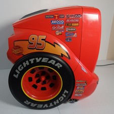 Disney Pixar Cars Lightning Mcqueen 13" CRT TV DVD Combo Television for ...