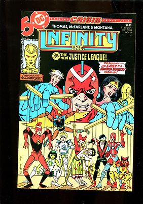 INFINITY INC 19 (9.8) 1ST APP MEKANIQUE MCFARLANE DC (b033) | eBay