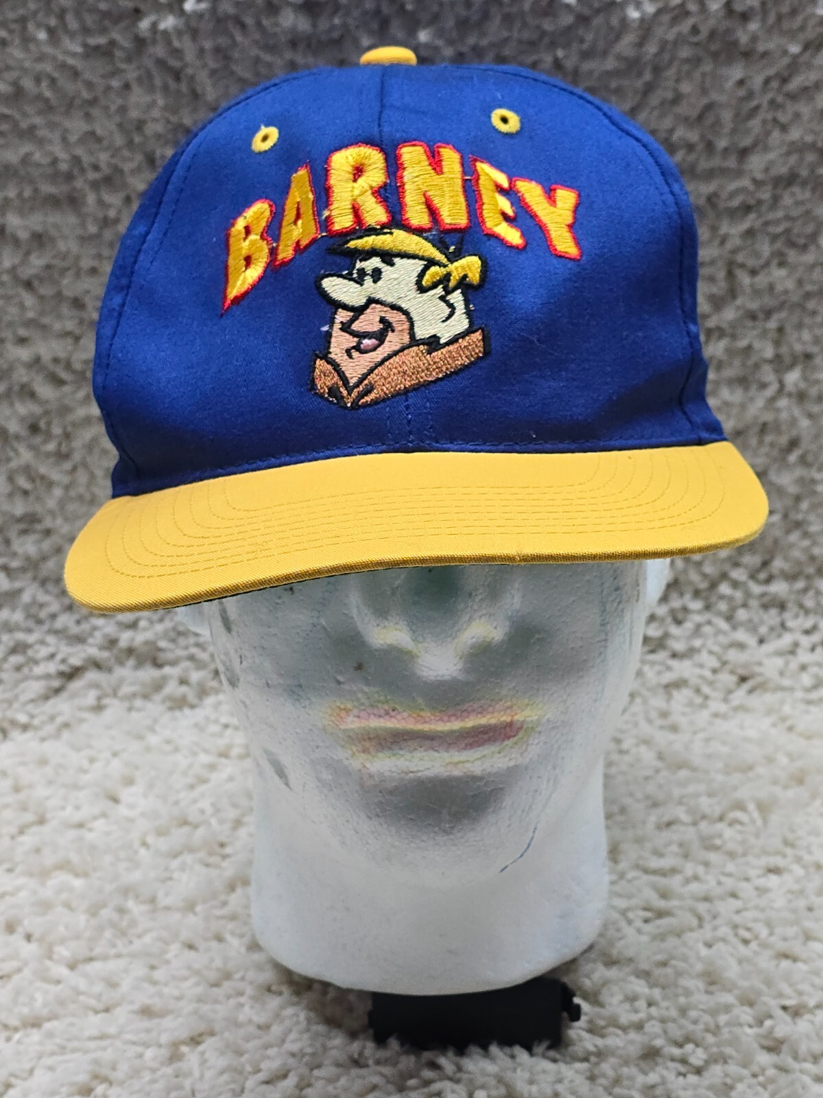 VTG Barney Annco 1993 Flintstones Ball Cap Hat - Gem