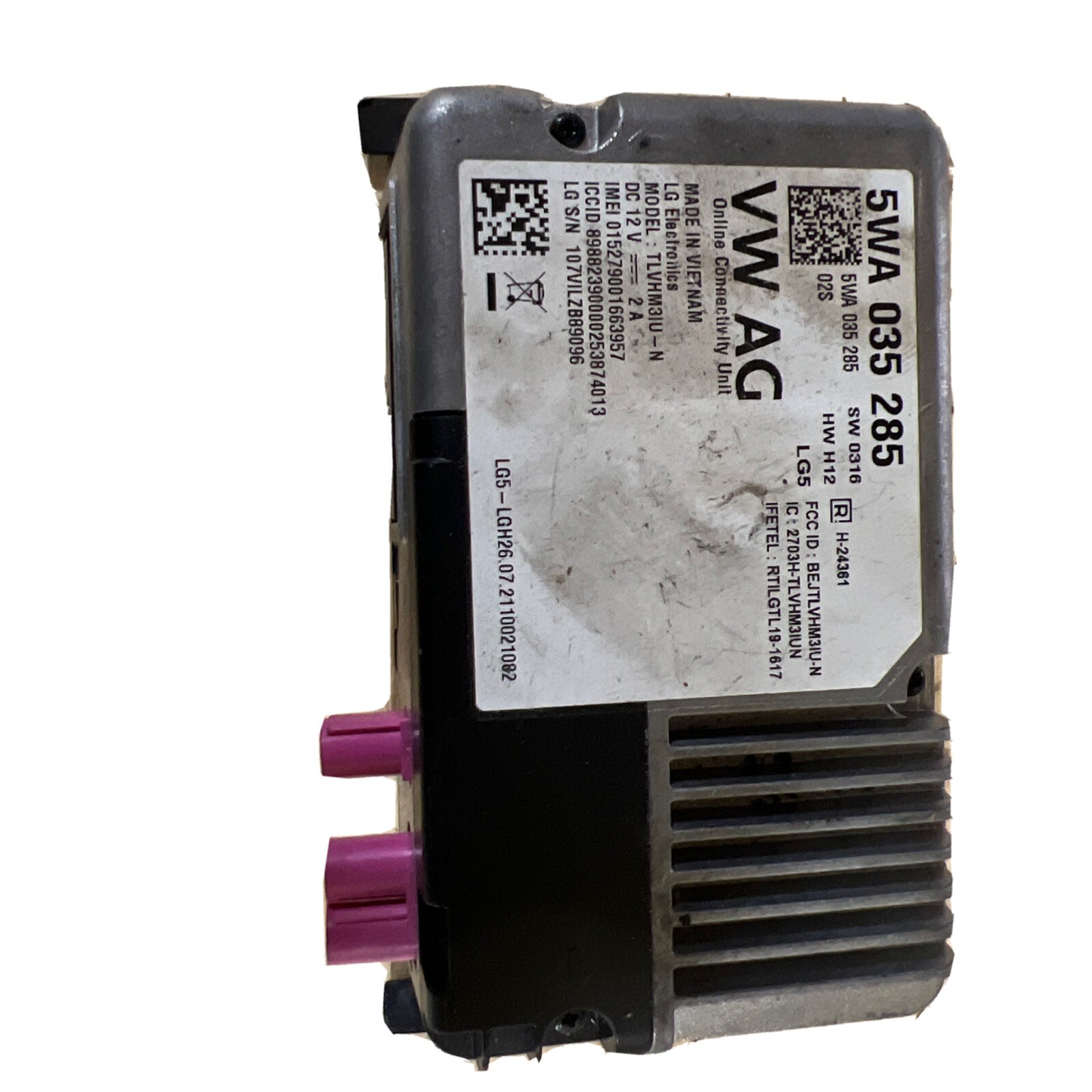 2019-2021 Volkswagen Tiguan Telematics Control Module 5WA035285 | eBay