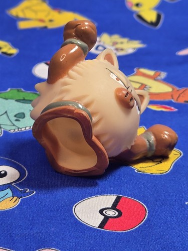 Pokemon Primeape Figure Finger Puppet 1997 Nintendo Bandai PVC Vintage ...