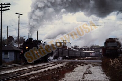 Vtg 1976 Train Slide 4070 Cuyahoga Valley Steam Engine X3J025 | eBay