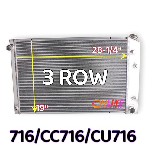 All Aluminum C10 Radiator For 73-86 Chevy GMC C/K Series Pickup Truck ...