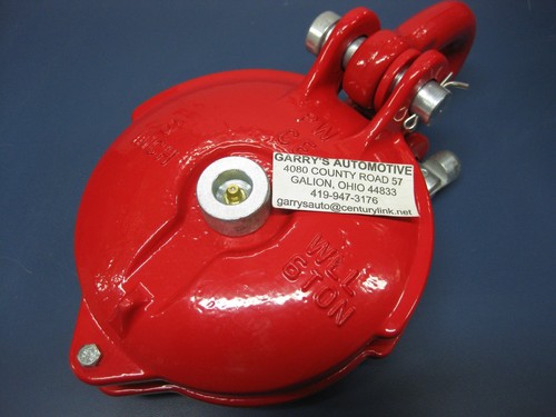 WARN 63490 6 Inch Snatch Block 33000lb M15000 Cable Winch Pulley ...