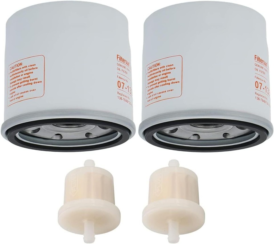 2Pack 136-7848 Oil Filter for Toro V-Twin Engine Timecutter Zero Turn ...