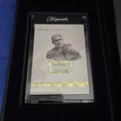 2024 Keepsake In My Hand Zane Grey Hand Written Document Relic # 29/100 ...