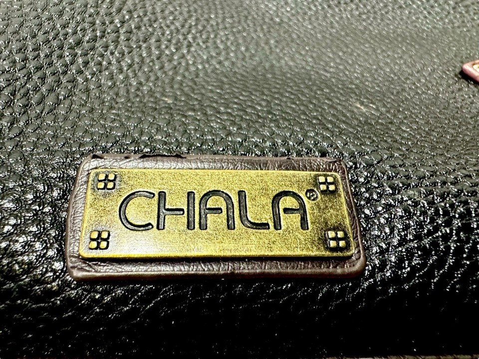 Chala Handbags Black & Brown Dragonfly Sweet Messenger Roomy Crossbody ...