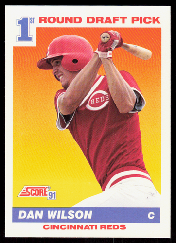 1991 Score 681 Dan Wilson Cincinnati Reds | eBay