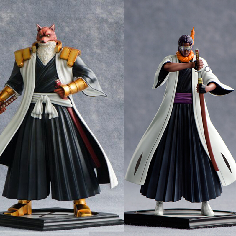 Bleach F.O.C Studio Tousen Kaname Komamura Sajin FOC Figure Model 2pcs ...