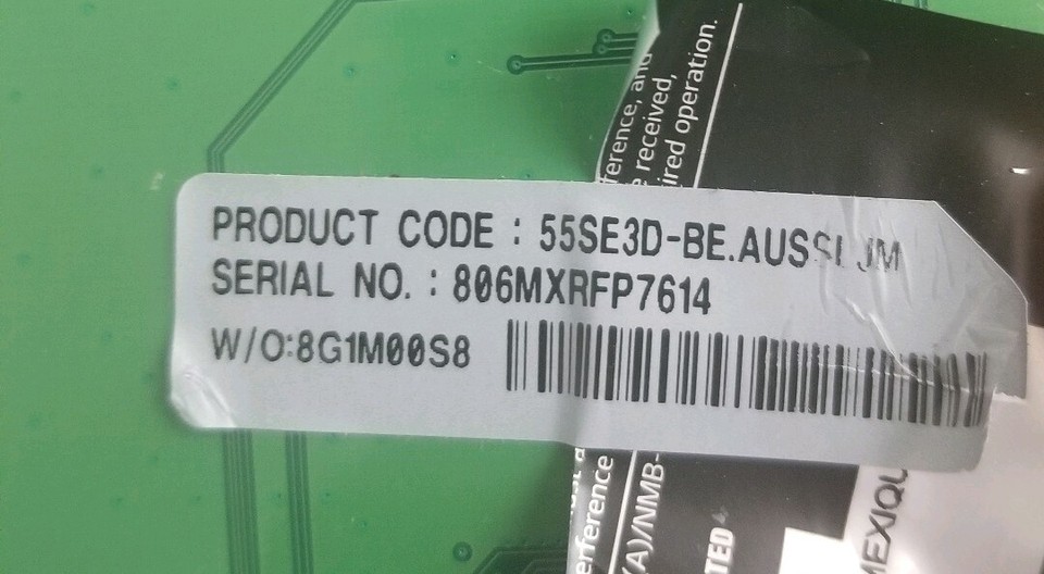 LG 55SE3D-BE.AUSSLJM Complete TV Repair Kit [E196p] | eBay