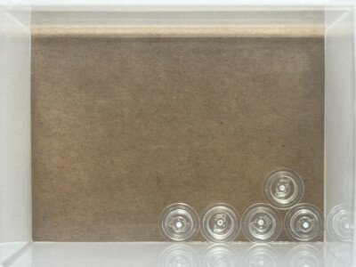 LEGO Parts - Trans-Clear Plate, Round 1 x 1 - No 4073 - QTY 5 | eBay