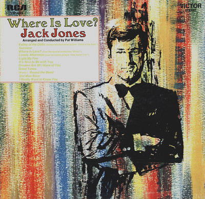 JACK JONES WHERE IS LOVE? PAT WILLIAMS ARRANGEMENT LP RECORD | eBay