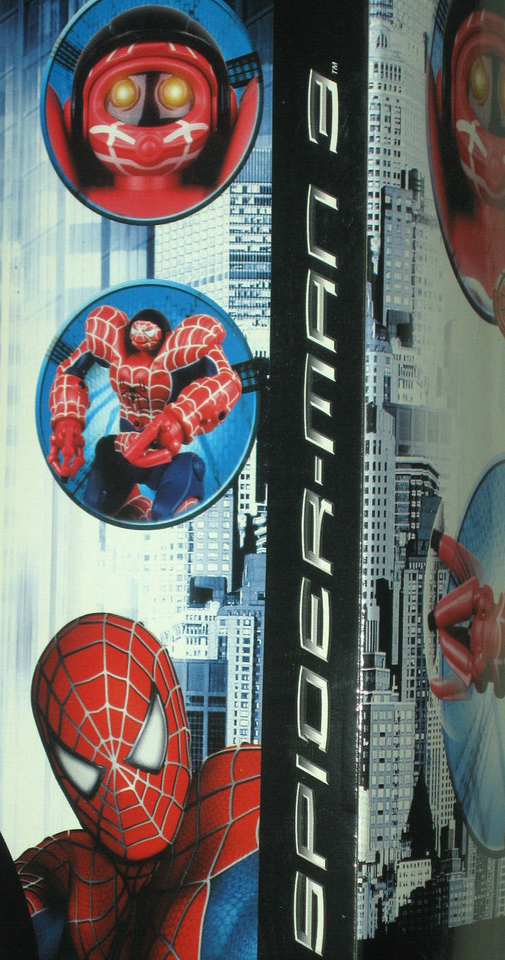 WowWee Mini Spidersapien Spiderman 3 Black Robosapien Walking Robot ...