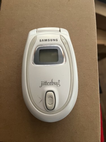 Samsung Jitterbug SPH-A120 Cellular Phone White UNTESTED AS-IS | eBay