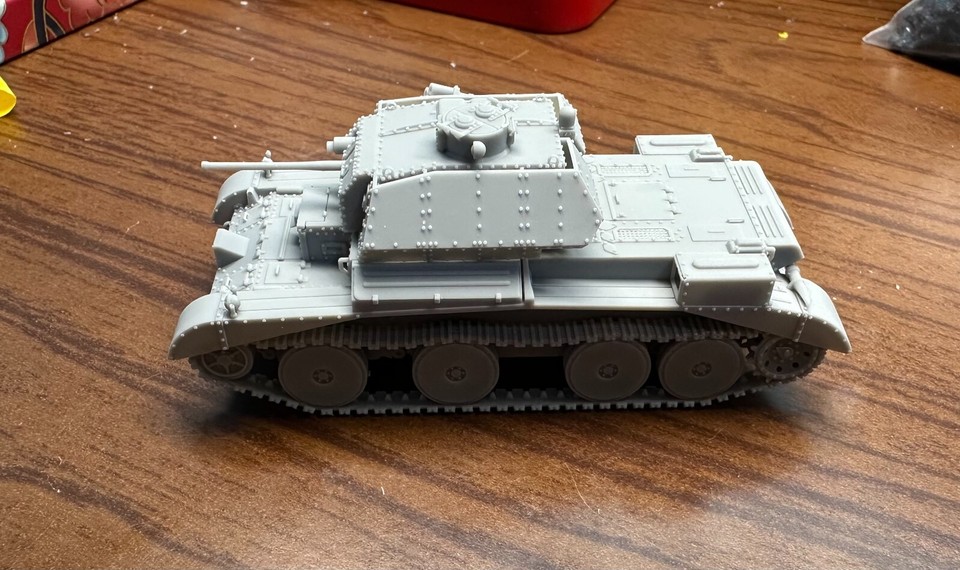 1/72 3d printed tank UK Cruiser Mk.III A13 MK.II | eBay