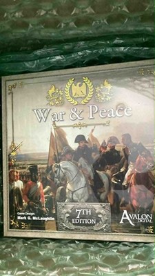 War & Peace: Game of the Napoleonic Wars (Avalon Digital, 2025) NIS 7TH ...