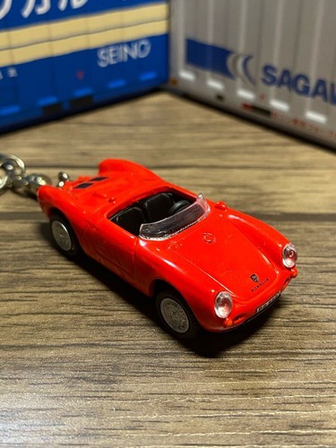 Keychain Porsche 550 Spider Red 2 Car Accessories Minicar Handmade ...