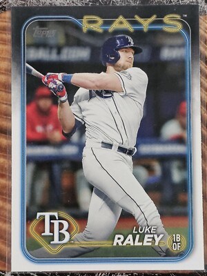 LUKE RALEY 2024 Topps Series 1 #181 - Tampa Bay Rays | eBay