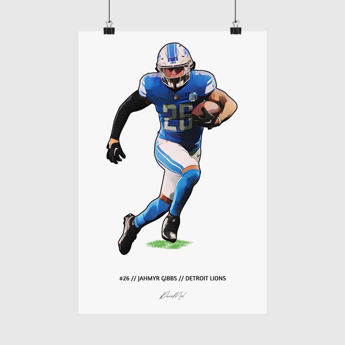 Cartoon Wide Receiver