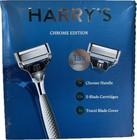 Harry’s Razor, Chrome Edition, Chrome Handle, Travel Cover, + 13 ...