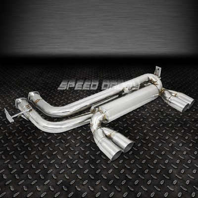 QUAD 2.75" TIP S.STEEL CAT/AXLE-BACK MUFFLER EXHAUST SYSTEM FOR 99-06 ...