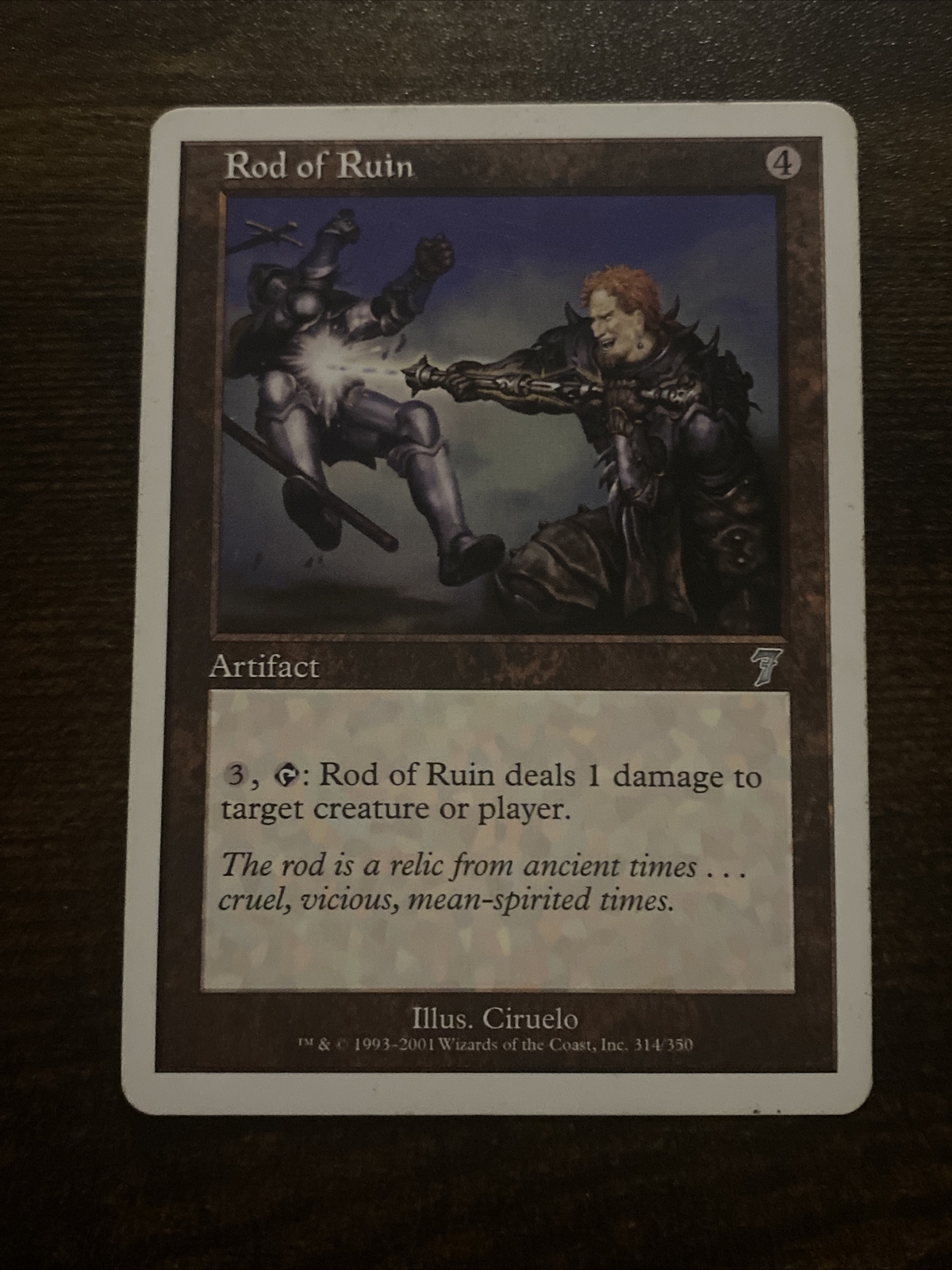 Rod of Ruin (314) Seventh 7th Edition MTG Magic The Gathering D8900* | eBay