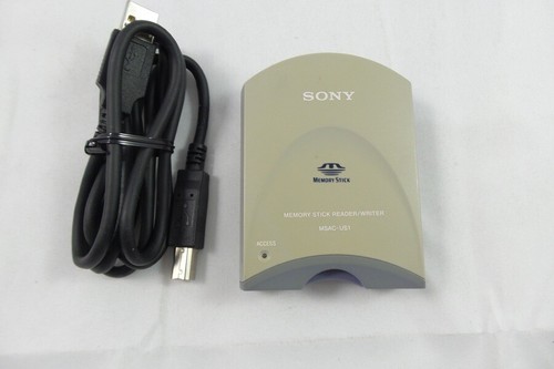 Sony USB Interface Card Reader for Memory Stick - PC/Mac - VGC (MSAC ...
