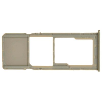 SIM Micro SD Card Tray Single for Samsung Galaxy A20 A30 A50 Silver ...